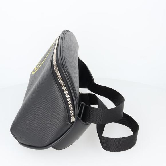 Louis Vuitton | Bags | Louis Vuitton Bag Black Noir Lv Epi Circle Bum ...
